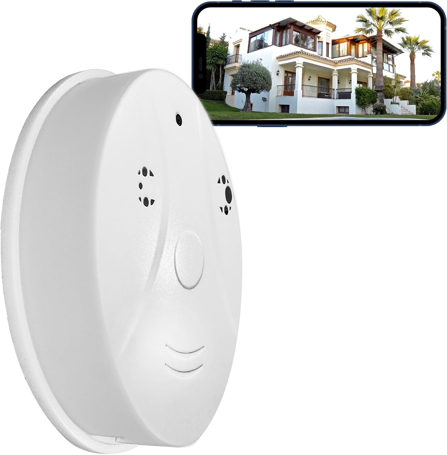 Amazon.com : ZHOLIRNI Security Camera Smoke Detector 1080P Camera with ...