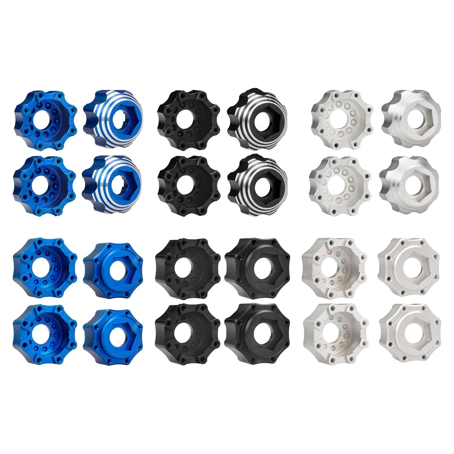 Buy SECRET DESIRE 4X Wheel Hubs Upgrades Part Wheel Hex Hubs Adapter ...