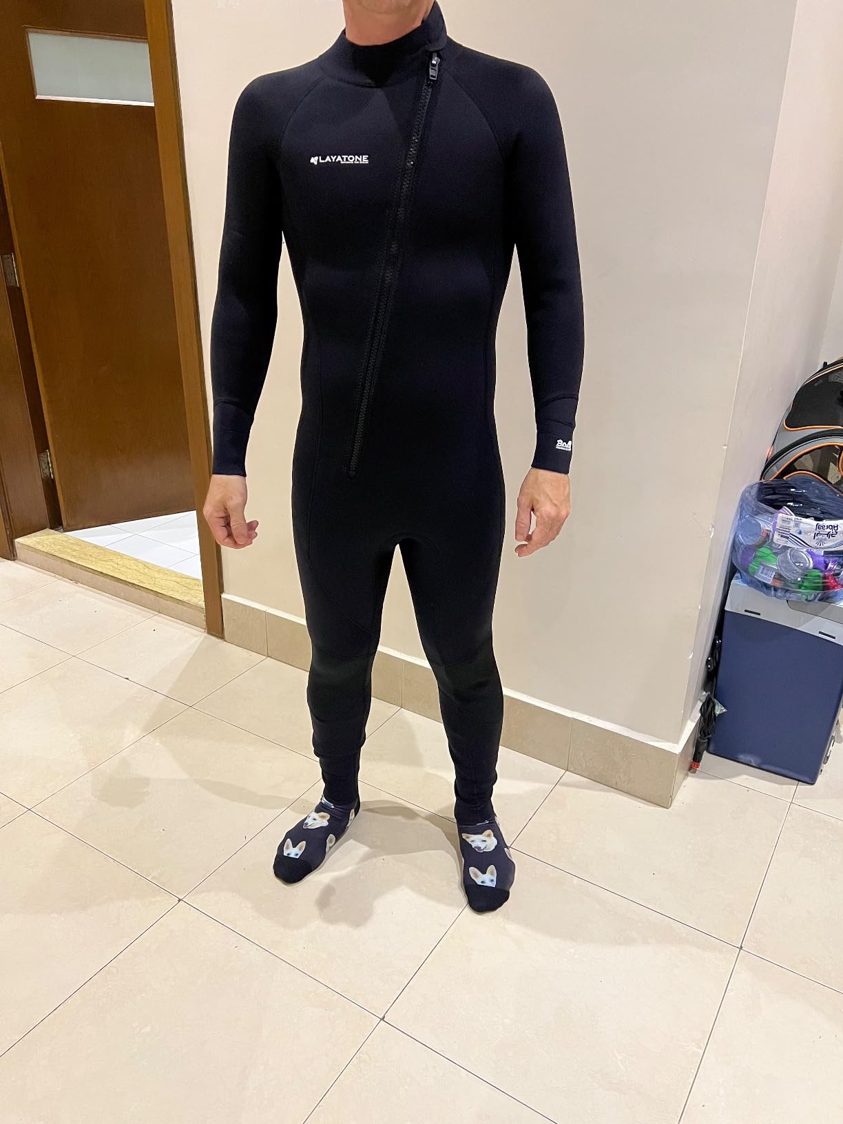 $11/mo - Finance LayaTone Wetsuits for Men Wetsuit Women, 3mm Neoprene ...