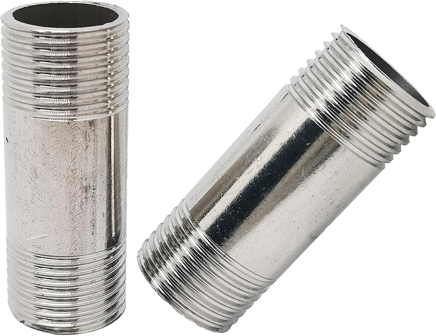 Amazon.com: 2pcs 50mm/2inch Length,G1/2" Male X G1/2" Male Thread ...