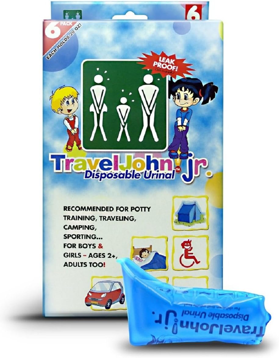 TravelJohn Jr.-Disposable Potty (6 Pack) : Amazon.ca: Sports & Outdoors