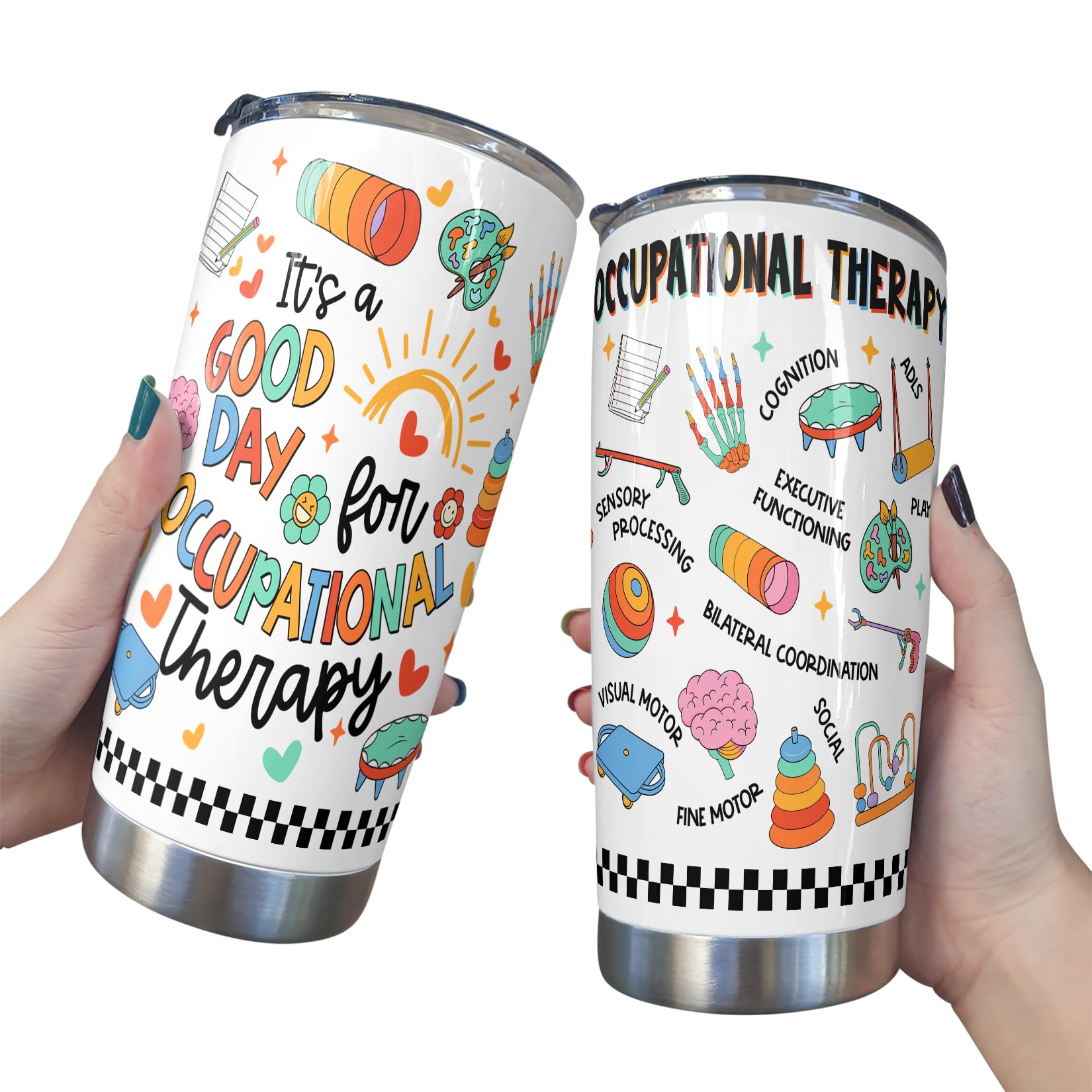 Amazon.com | VIAMAZ 1 Pcs 20oz -Tumbler Gifts for -Occupational ...