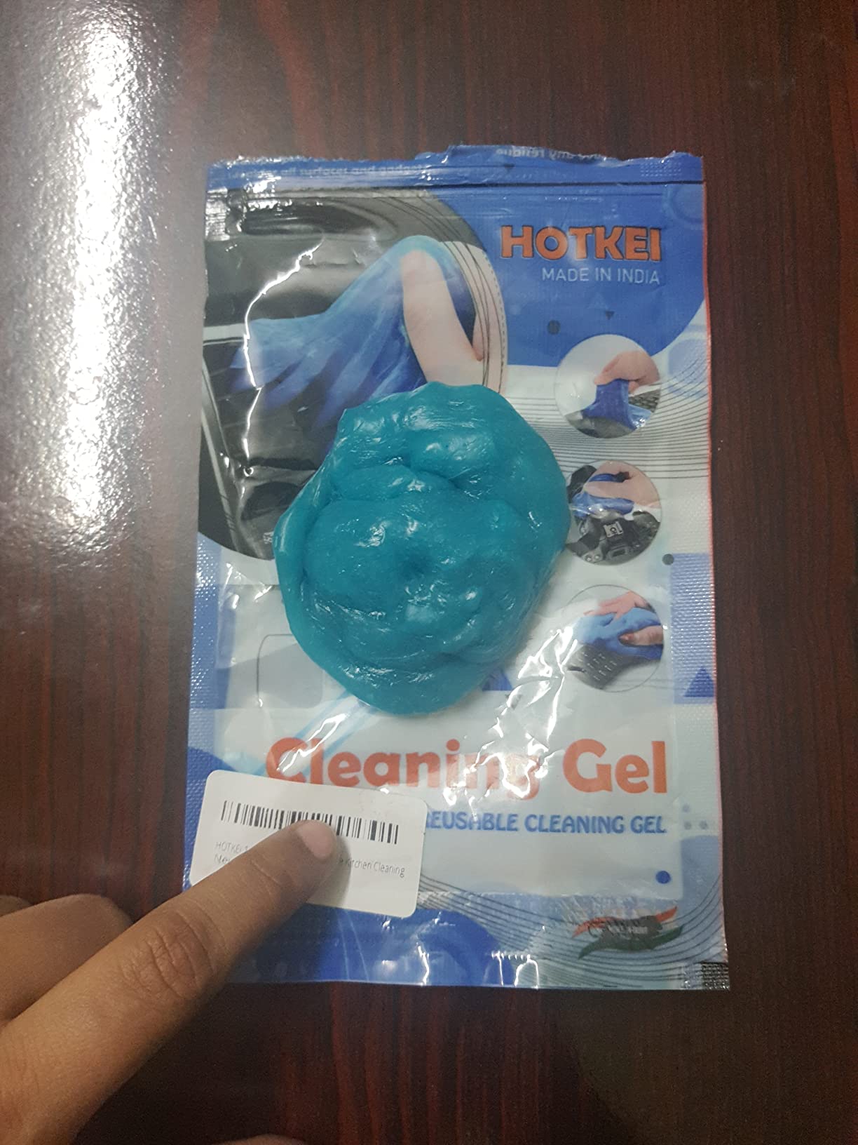 HOTKEI 1 Pack Multipurpose Dust Cleaning Slime Gel for TV Remote ...