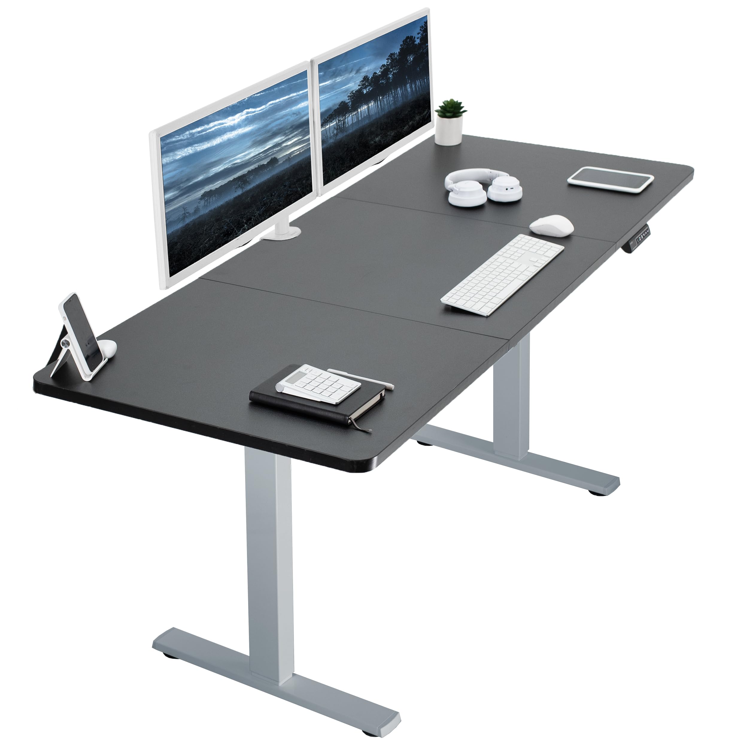 Amazon.com: VIVO Electric 71 x 30 inch Standing Desk Workstation ...