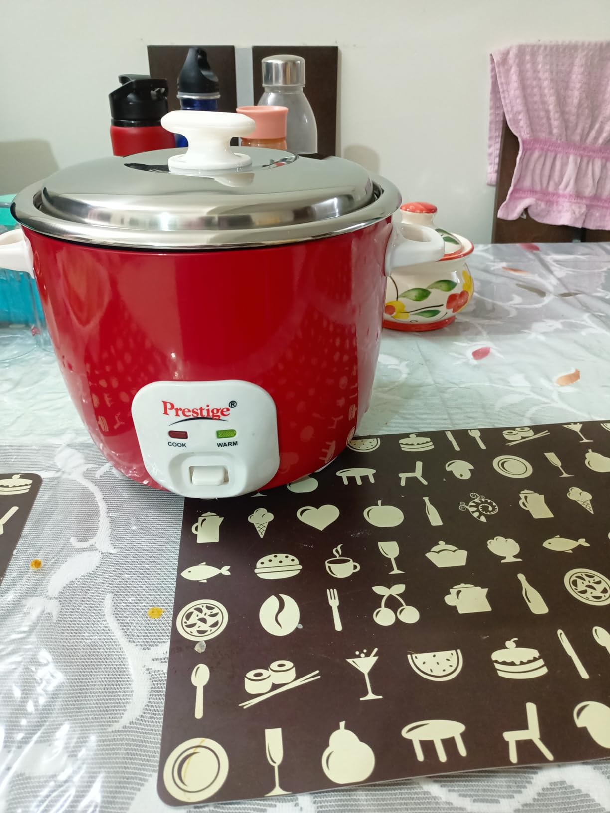 Buy Prestige Delight Cute 1.8 Bowl Electric Rice Cooker(1.8L for Rice ...