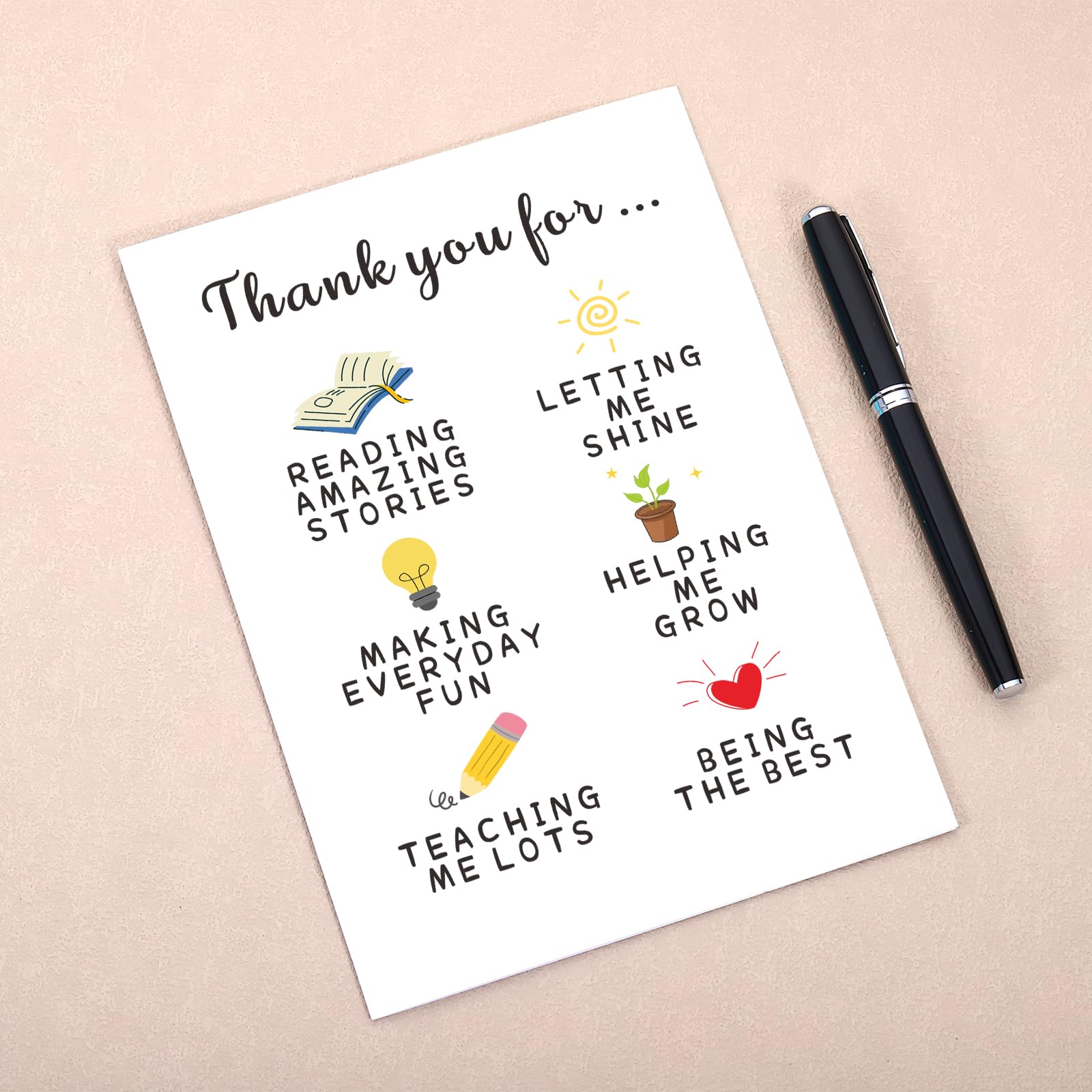 Preceptor Thank You Card Free Back To School Printables For Students ...