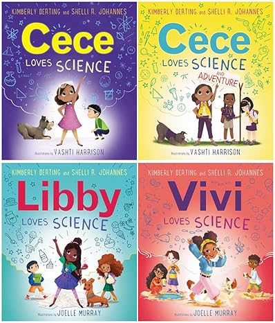 Cece Loves Science Series 4 Books Set - Cece Loves Science; Cece Loves ...
