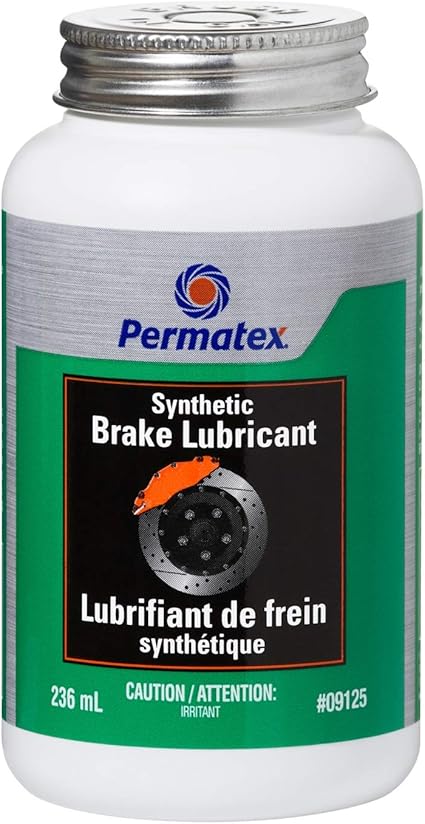 Permatex 24121 Silicone Brake Lubricant, Green, 236ml, Brake Fluids ...