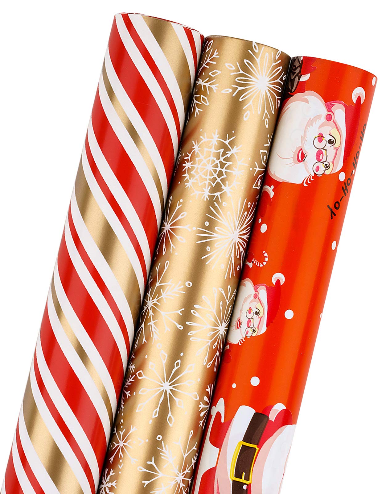 Snapklik.com : MAYPLUSS Christmas Wrapping Paper Roll - Mini Roll - 17. ...
