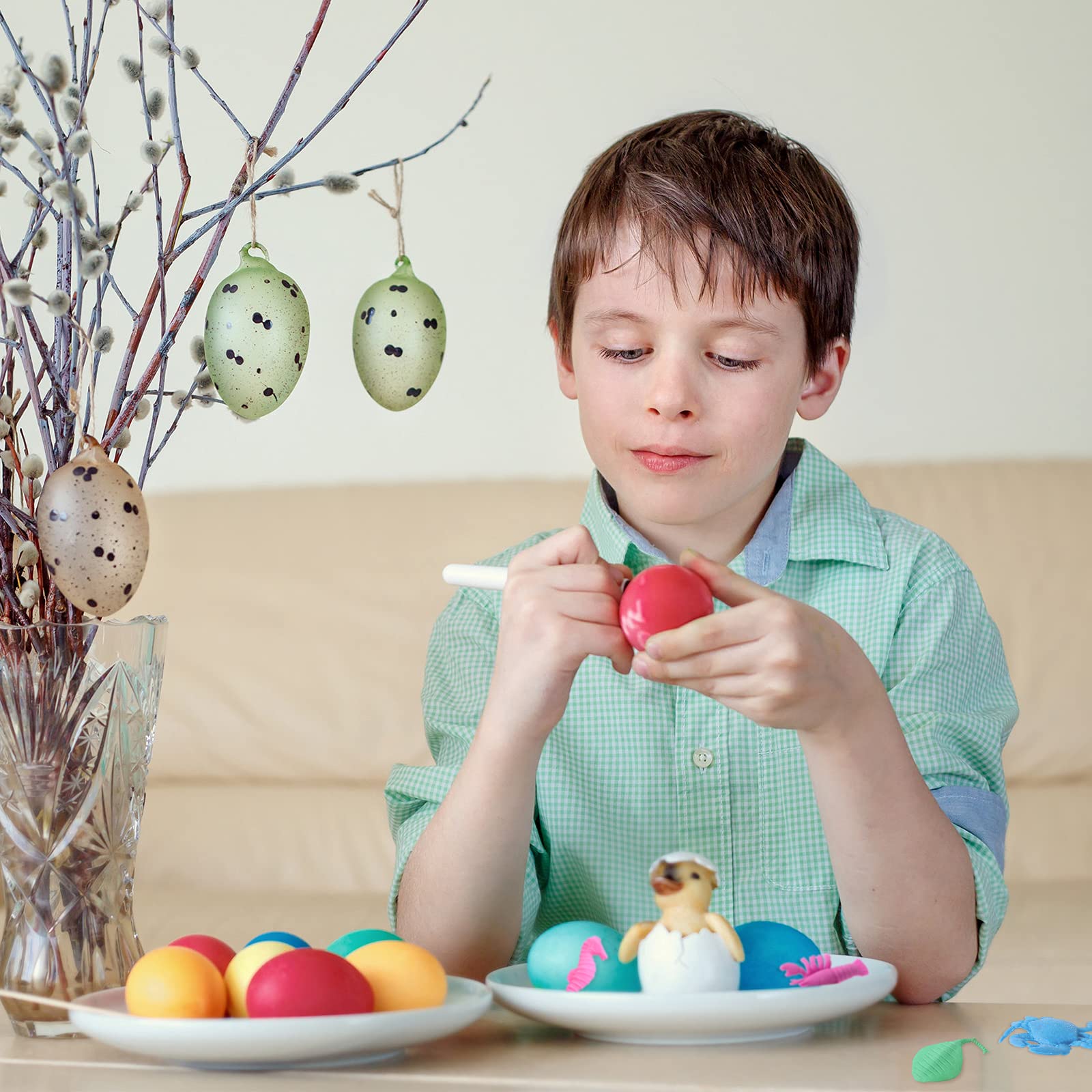 Buy 48 Pieces Water Growing Animals Toys Aquatic Animals Toys Set Water ...