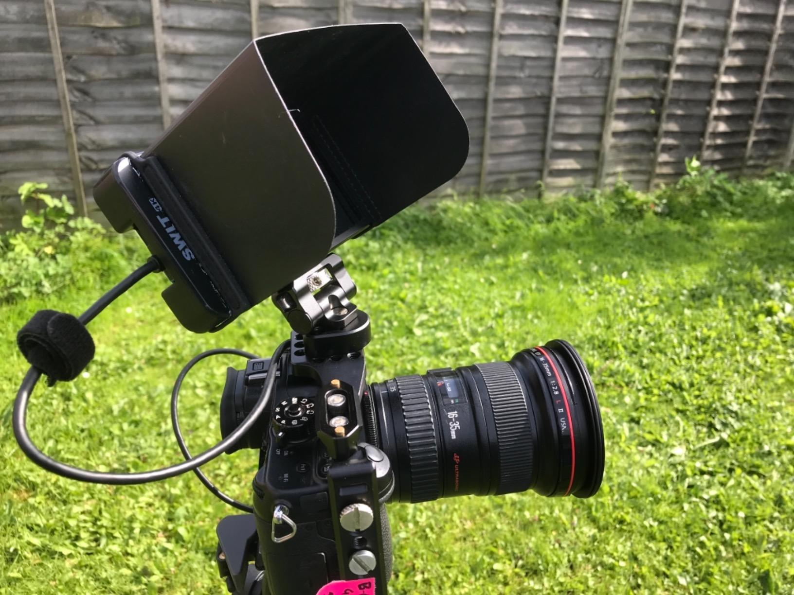 SMALLRIG Swivel and Tilt Monitor Mount, Adjustable Monitor Holder ...