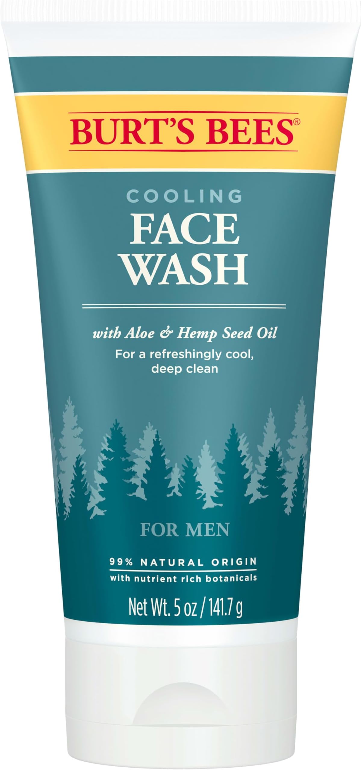 Amazon.com: Burt’s Bees Cooling Face Wash with Aloe & Hemp, For Men, 5 ...