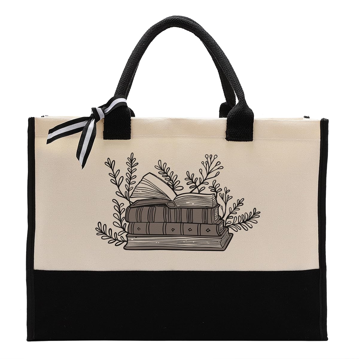 Amazon.com - EDCTO Canvas Tote Bag, Cotton Canvas Tote Bag, Birthday ...