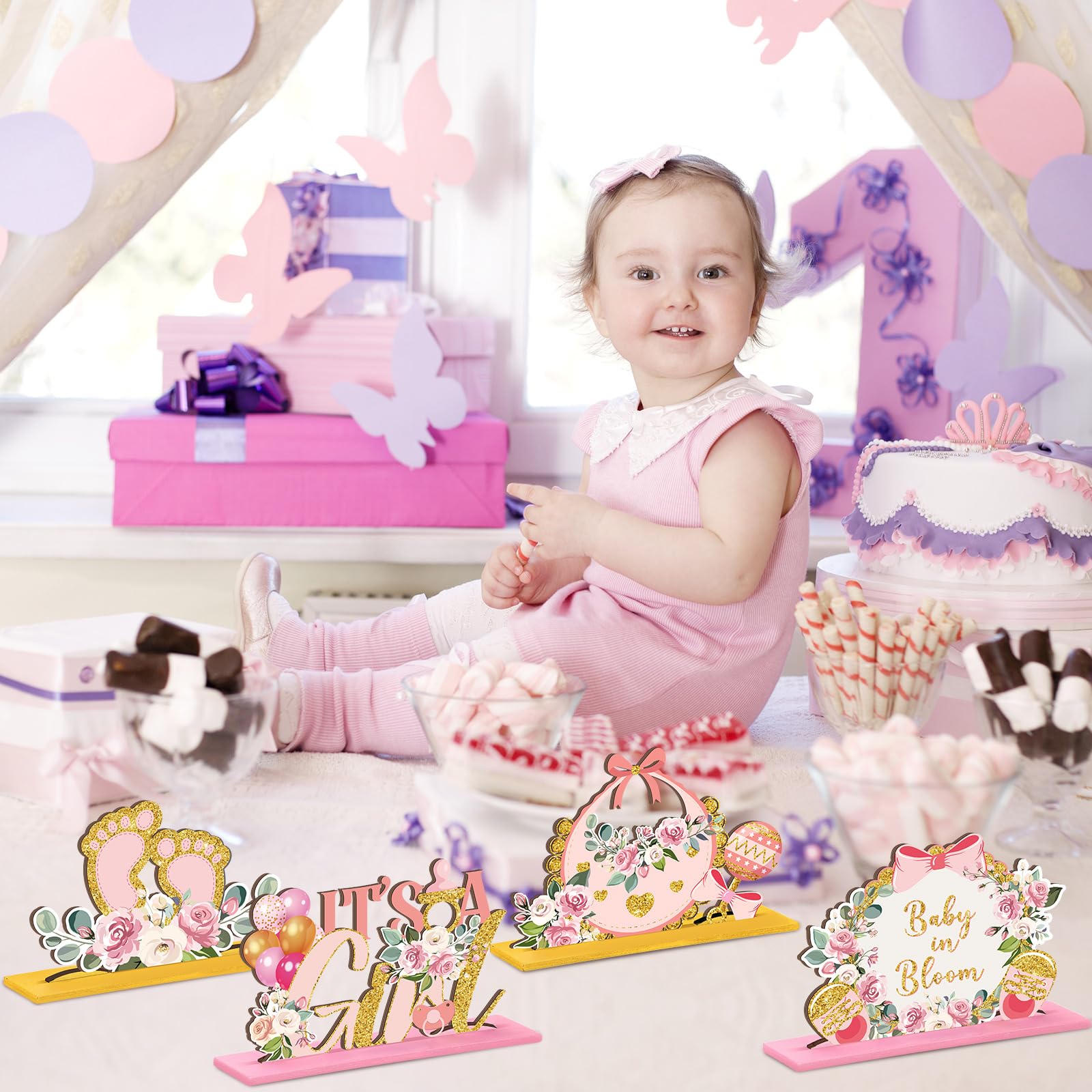 Centerpieces For Little Girls Birthday Mini Kids Birthday Party (Call