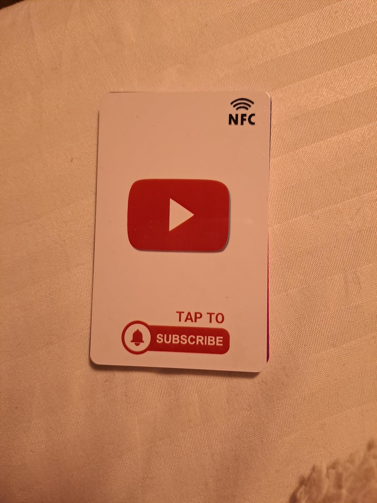 YouTube NFC Subscribe Card | Along with QR Code | Boost YouTube Channel ...