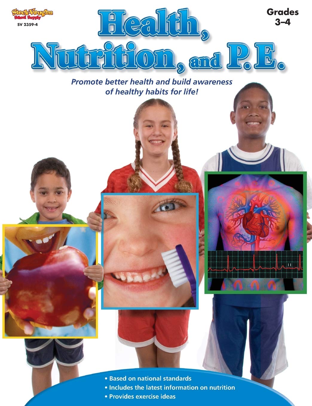 Health, Nutrition, and P.E. Reproducible Grades 3-4 (Health Nutrition ...