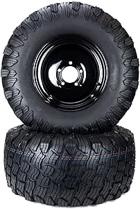 Amazon.com: (2) Reaper Turf Tire Assemblies 26x12.00-12 Fits Bad Boy Renegade Rogue 61" 72" 022 ...