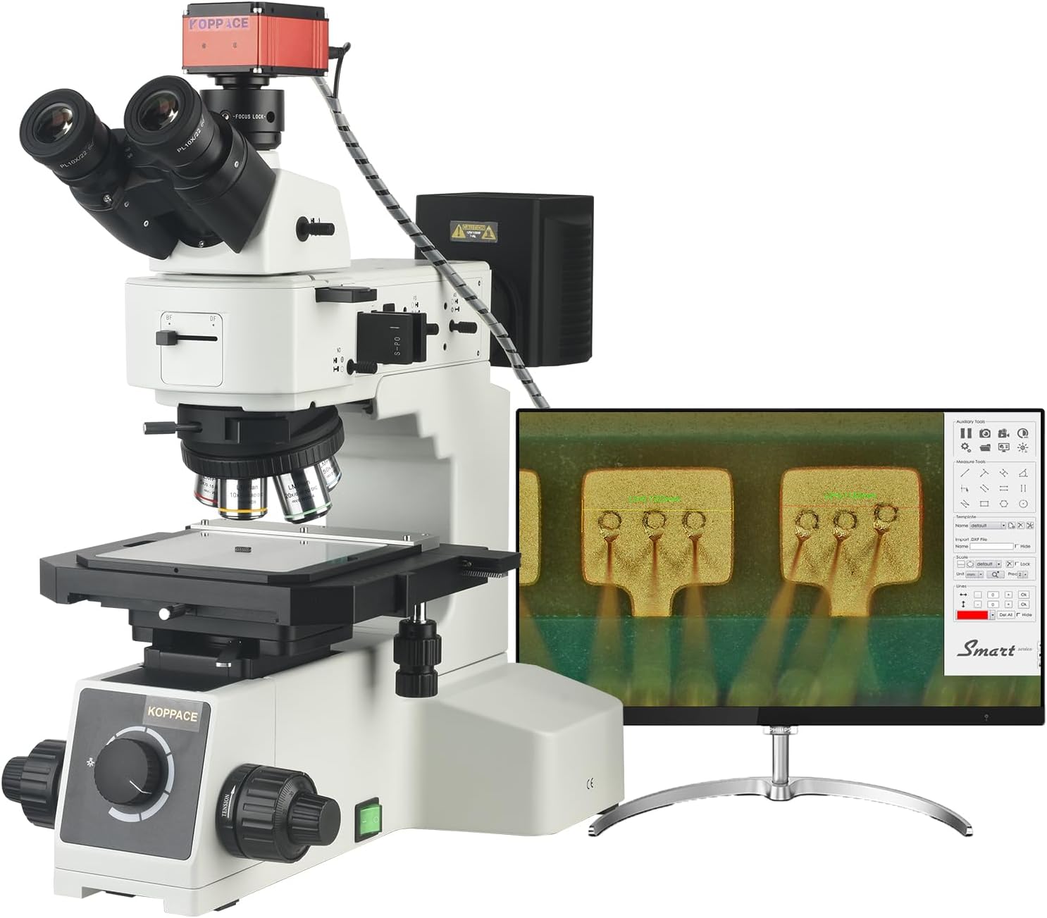 Amazon.com: KOPPACE 50X-500X Light and Dark Field Electron ...