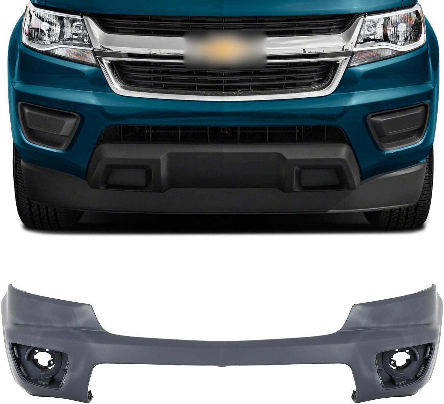Amazon.com: Garage-Pro Bumper Trim Compatible with 2015-2020 Chevrolet ...