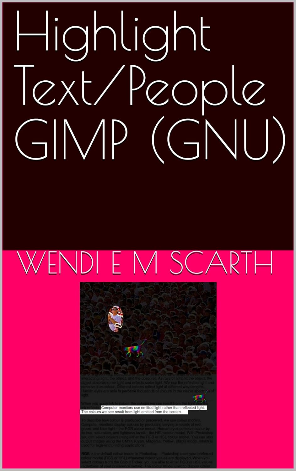 Highlight Text/People GIMP (GNU) (GIMP Made Easy Book 177) eBook ...