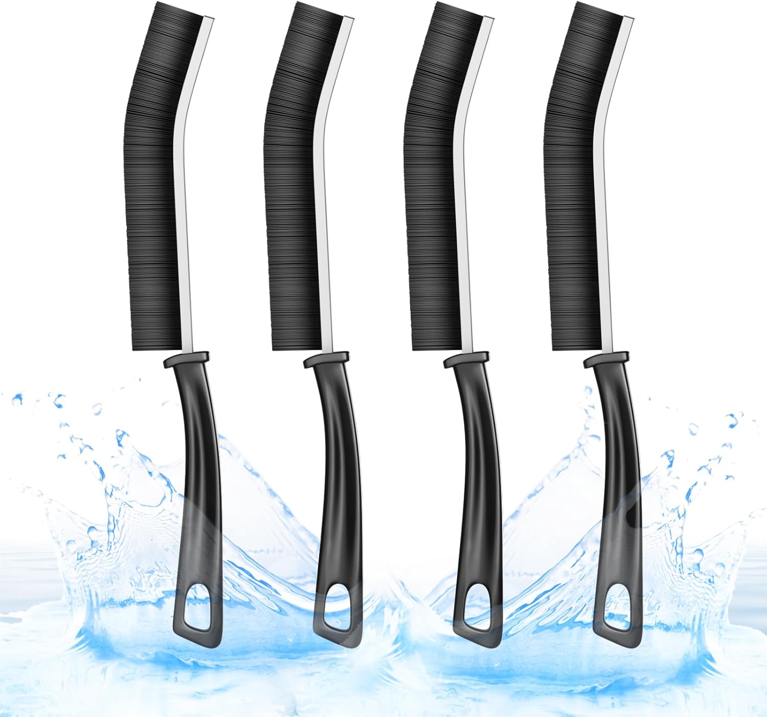 Amazon.com: 4Pcs Hard Bristle Crevice Cleaning Brush, Premium Bristled ...