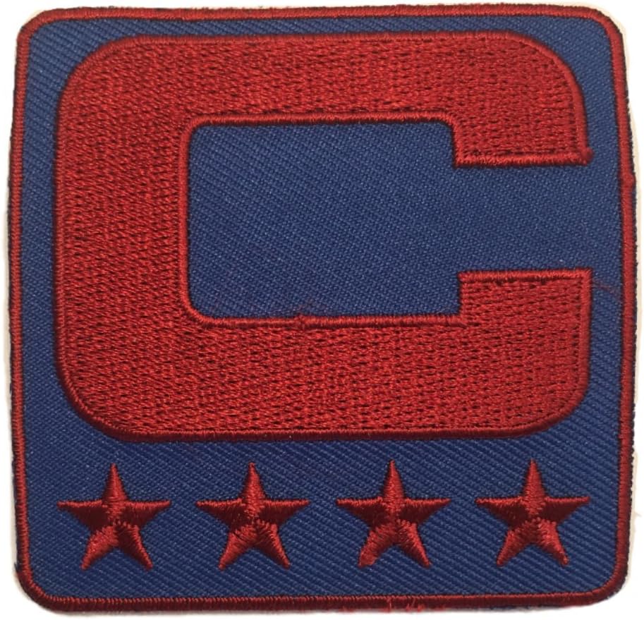 Amazon.com: Royal Blue & Red Captain C Patch Team Color Edition Iron On ...