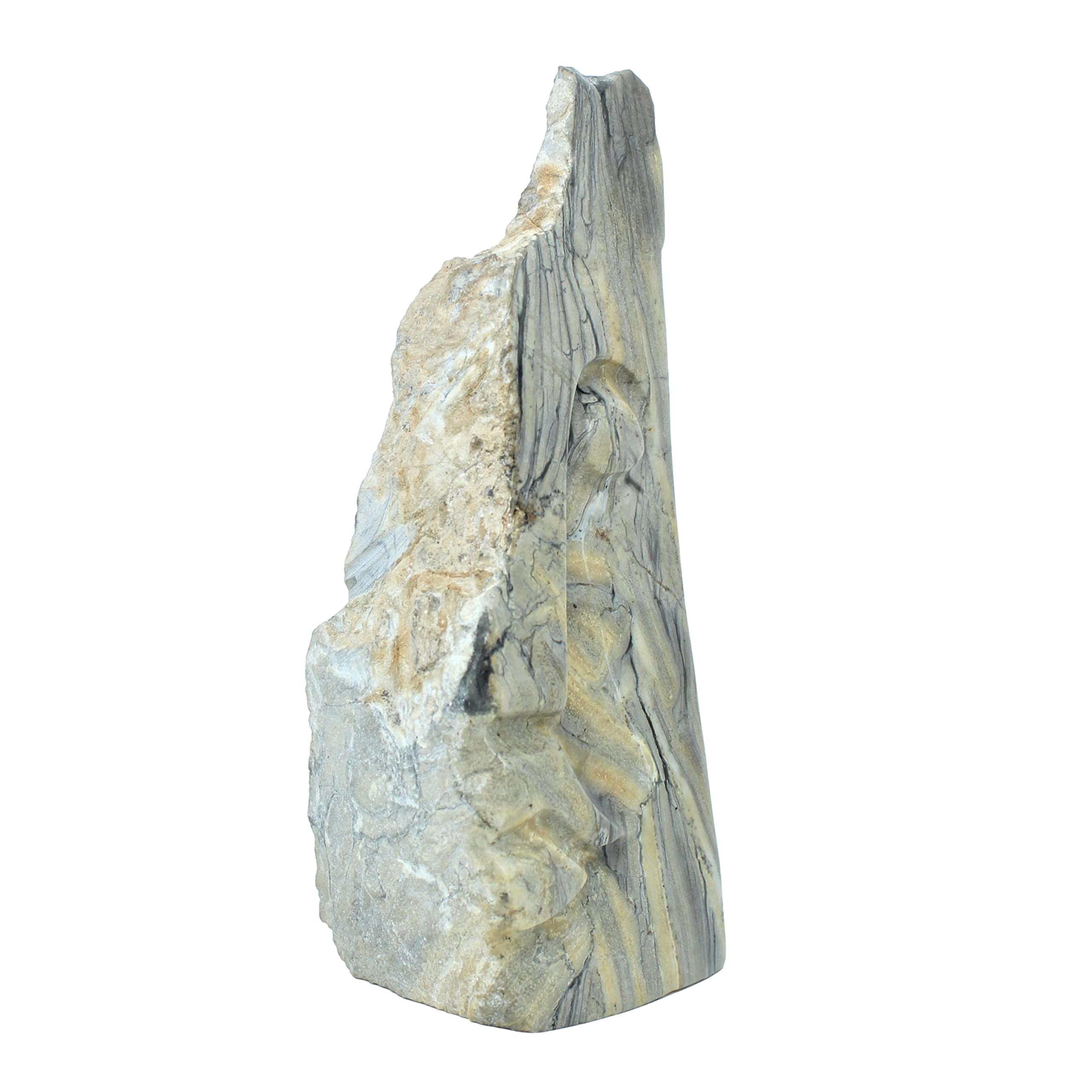 Abstract Stone Faces