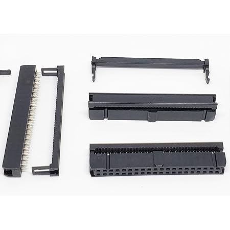 Amazon.com: Connectors Pro 50-Pack IDC 2X13 26 Pins 2.54mm Pitch Male ...