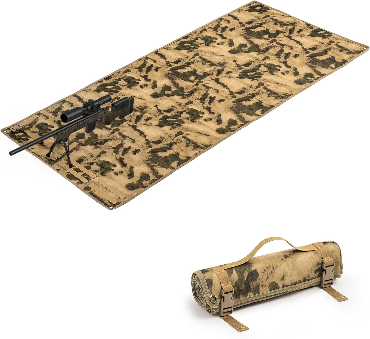 Camo Shooting Mat, Shooters Mat Tactical Shooting Blanket Range Mat for ...
