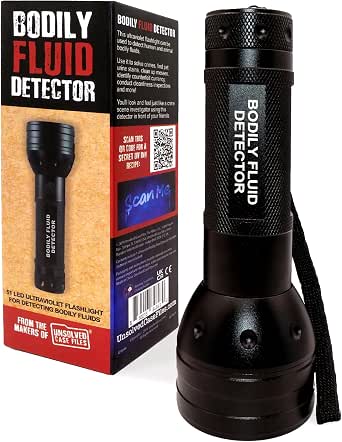 Unsolved Case Files | Detective Bodily Fluid Detector Flashlight ...