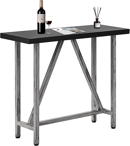 Amazon.com: Dragosum Outdoor Bar Table, Hot Tub Table, 43.5" Patio ...