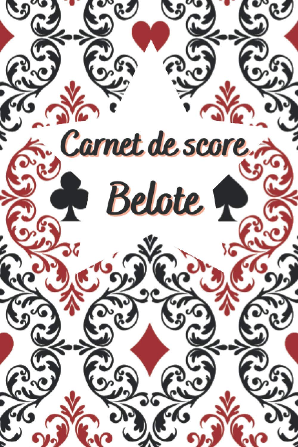 Carnet De Score Belote Jeu De Carte Belote 100 Fiches | Desertcart Sri ...