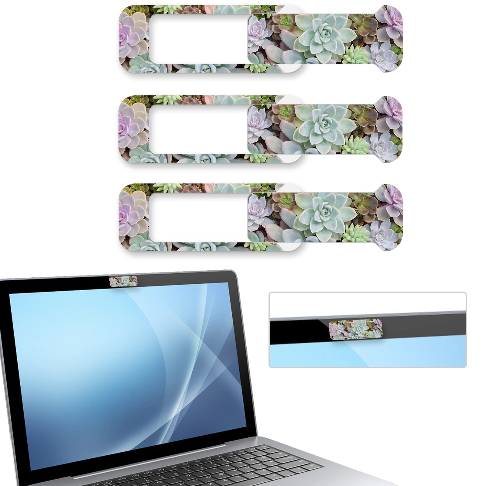 Amazon.com: Webcam Cover, 3 Pieces, Laptop Camera Cover, Privacy ...