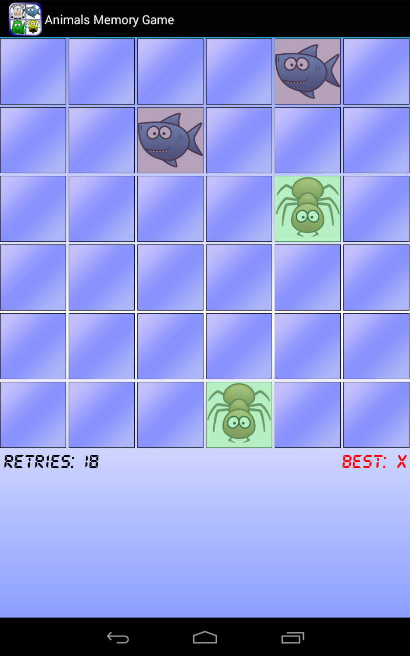 Animals Memory Game - App on Amazon Appstore