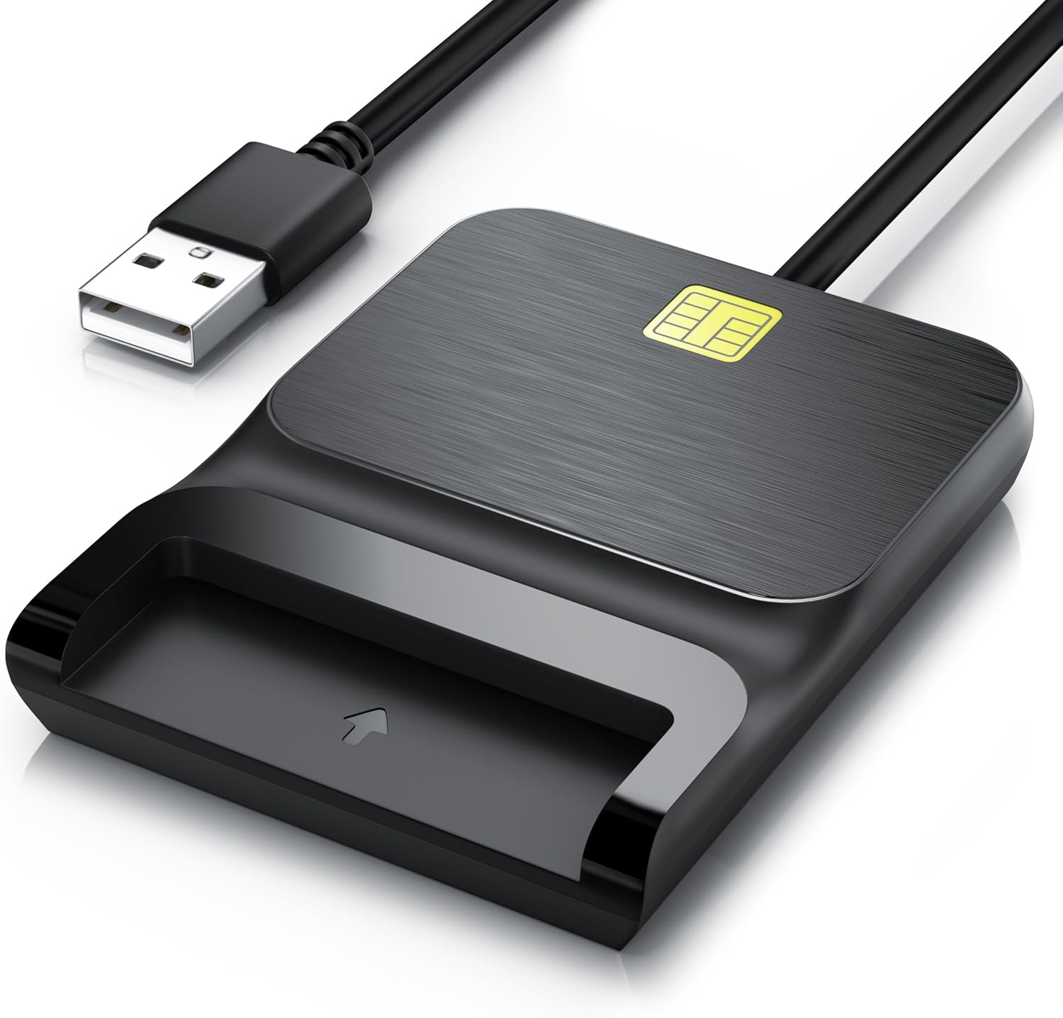 CSL - USB Chipkartenleser - SmartCard Reader/SIM Kartenleser - Plug&Play - Power/Status-LED ...