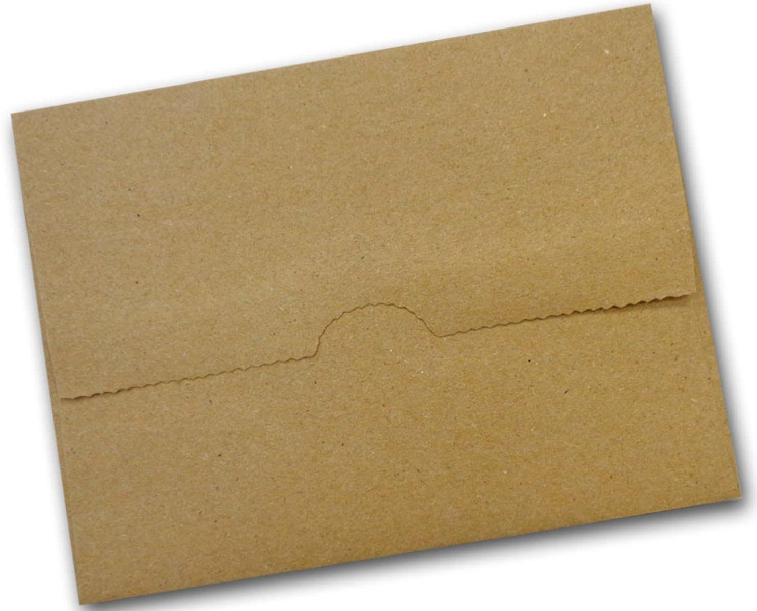 Amazon.com : Brown Bag Kraft A2 Bag Flap Envelopes 25 Pack : Greeting ...