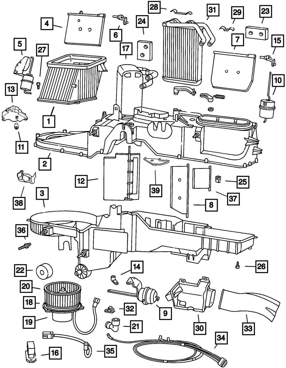Amazon.com: Mopar 4778420 DOOR FLOOR DEFROSTER DUCT : Automotive