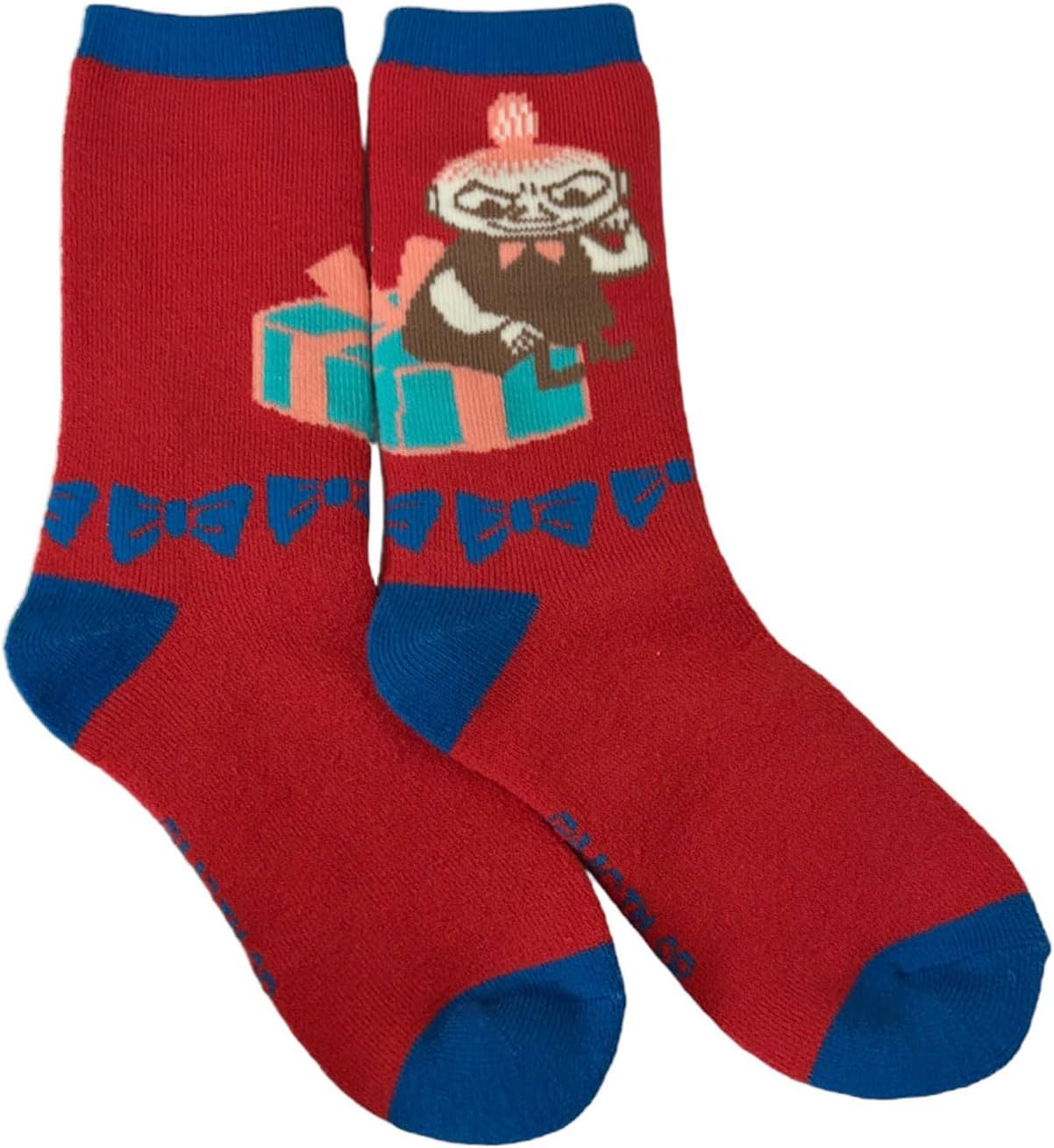 Amazon.co.jp: スモール・プラネット(Small Planet) ムーミン ぽっかぽかルームソックス プレゼント レッド レディース 23~25cm : ファッション