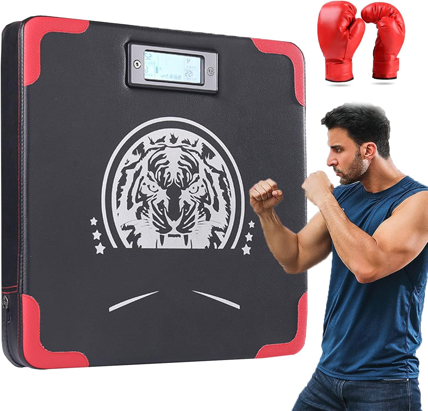 Dosodo Boxing Sensor Strength Tester, Music Boxing Machine for Teens ...