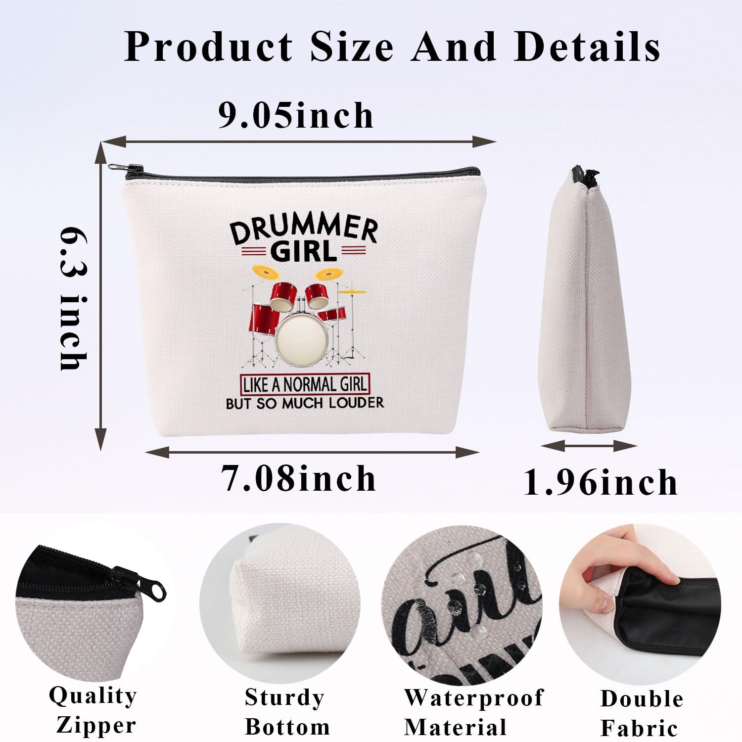Snapklik.com : PLITI Drummer Girl Gift Drumming Gift Drum Player Gift ...