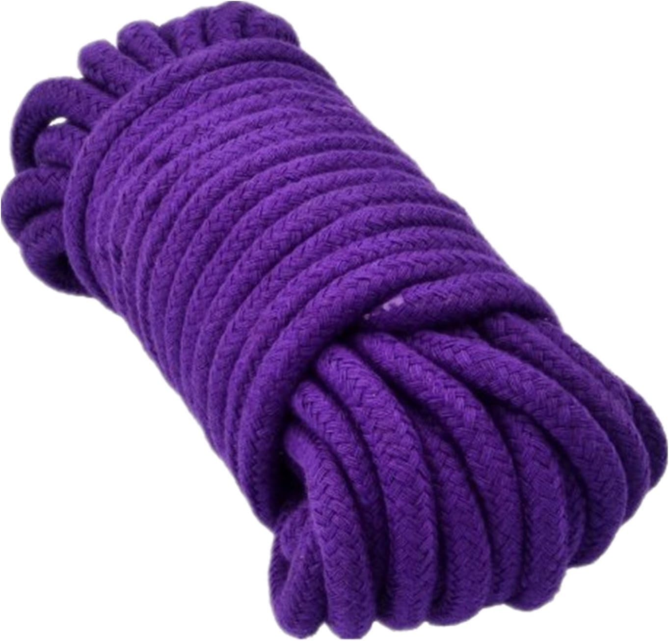 Amazon.com: MAXSIN Soft Cotton Rope-32 feet 10m Multi-Function Natural ...