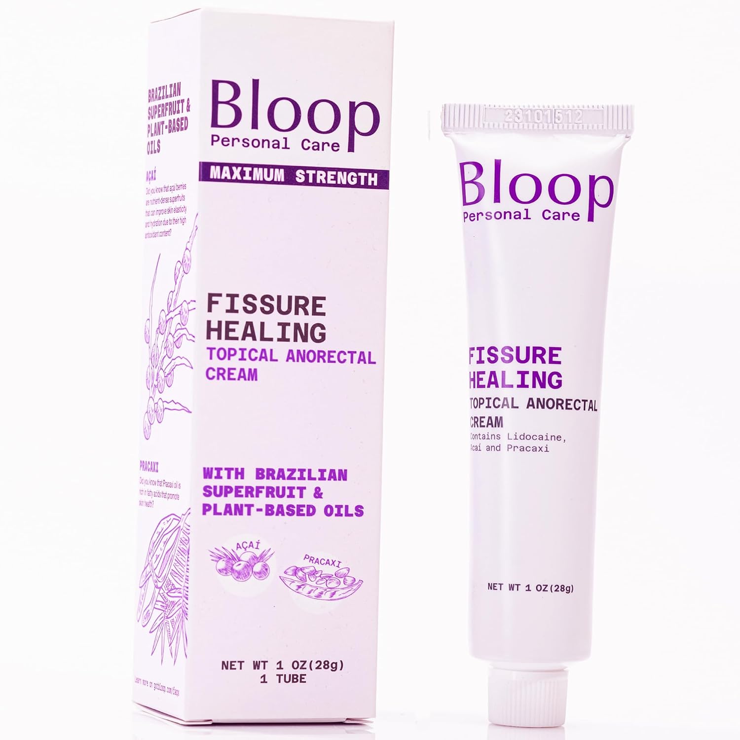 Amazon.com: Bloop Maximum Strength Advanced Anorectal Fissure Recovery ...
