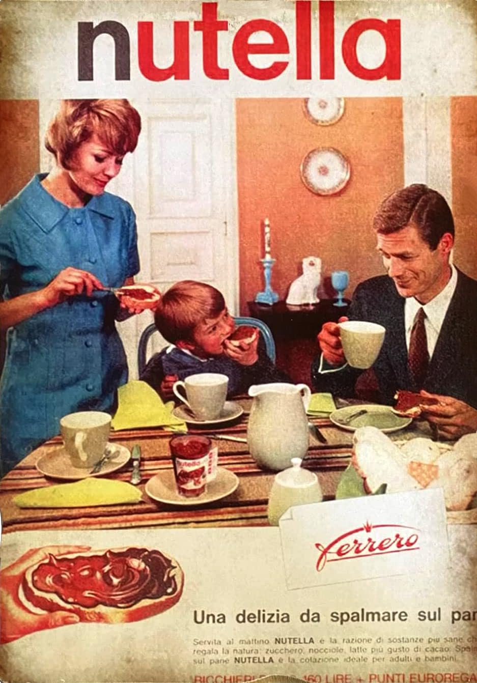 Nutella Affiches Publicitaires Affiches Rtro Affiche Posters Sur Le