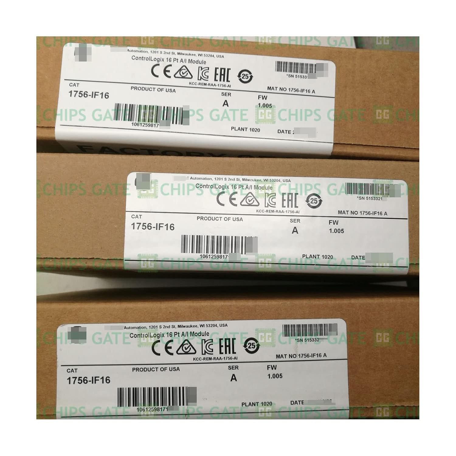 Amazon.com: New 1756-IF16 16 Point Input Module New Factory Sealed ...