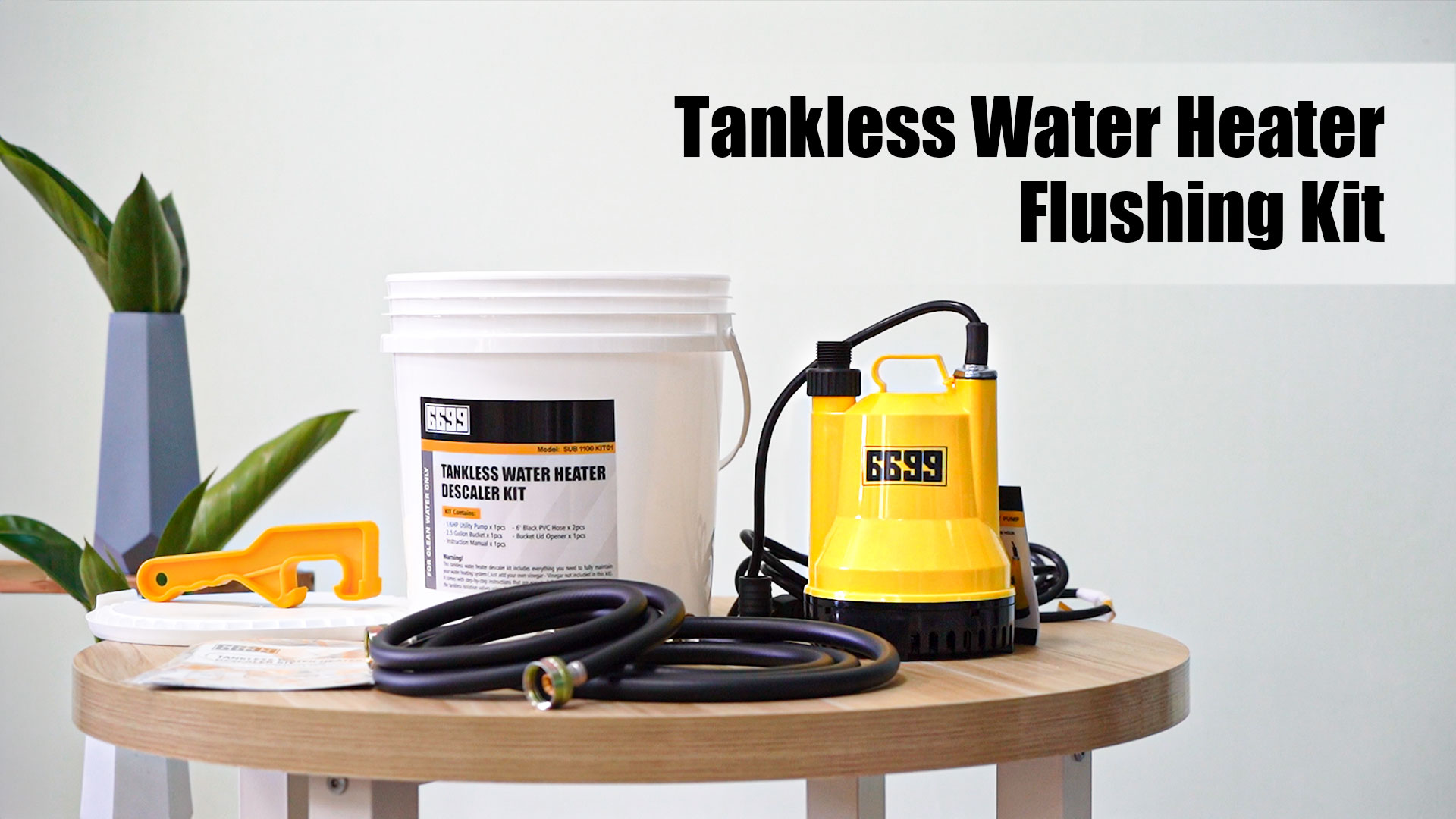 Watch 6699 Tankless Water Heater Flushing Kit SUB 1100 KIT01 on Amazon Live