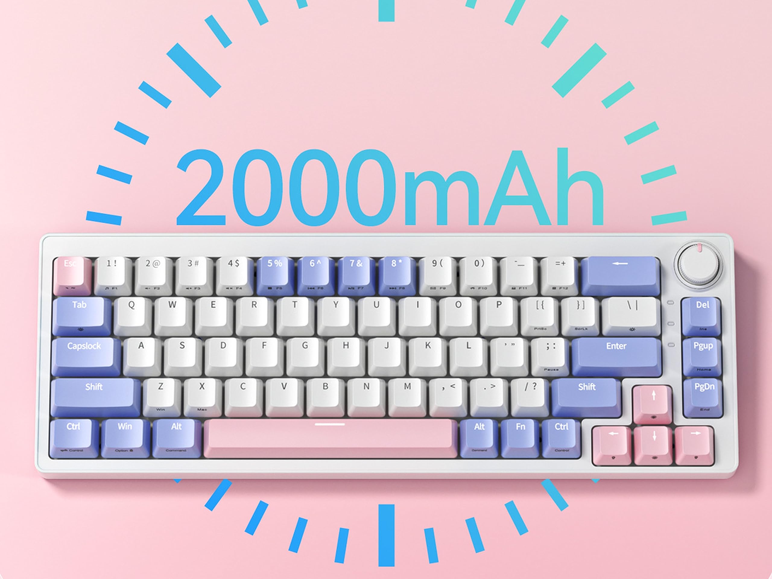 Buy SAMA SM68 Wired Gaming Mechanical Keyboard Type C 2.4G Bluetooth ...