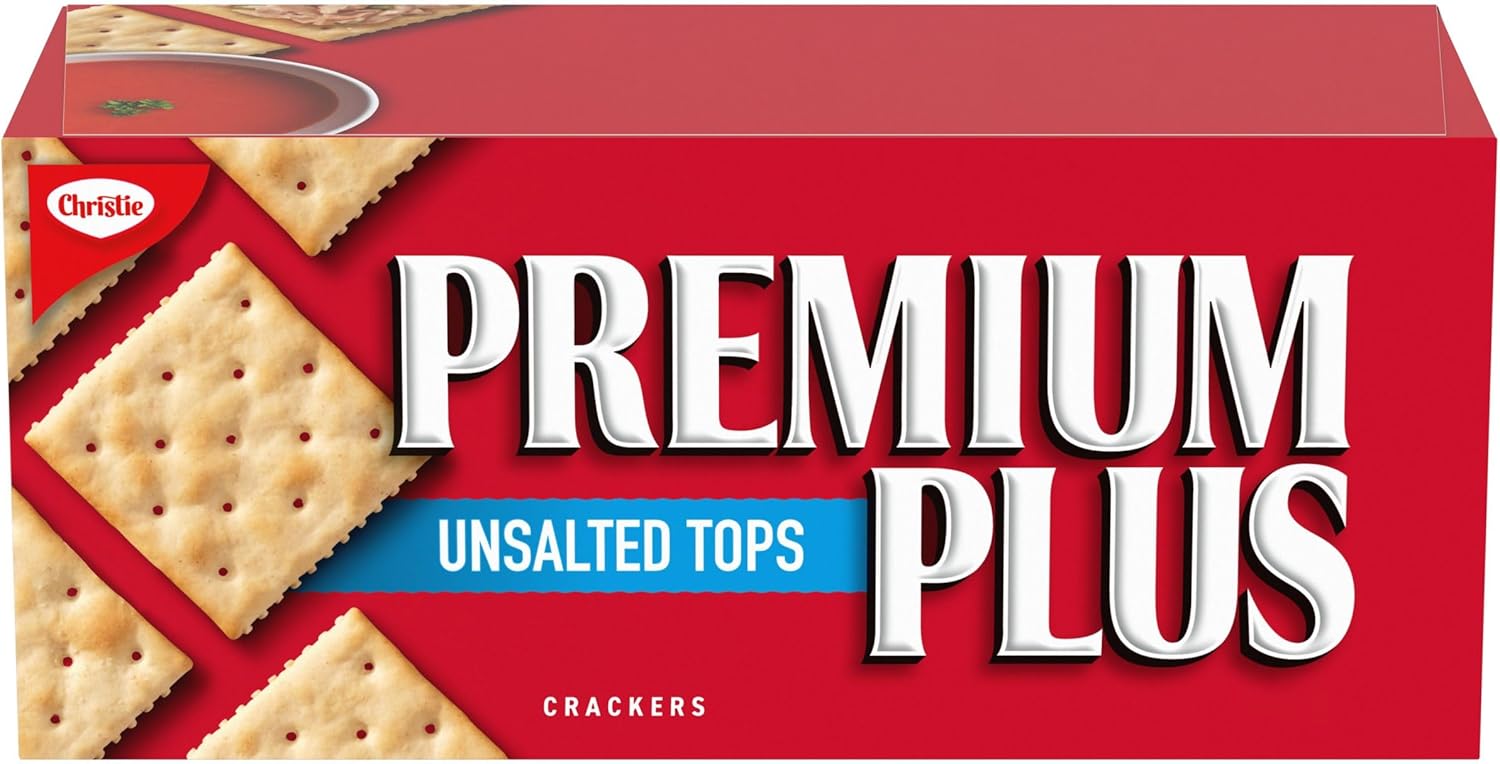 PREMIUM PLUS Unsalted Tops Crackers 450 g : Amazon.ca: Grocery ...