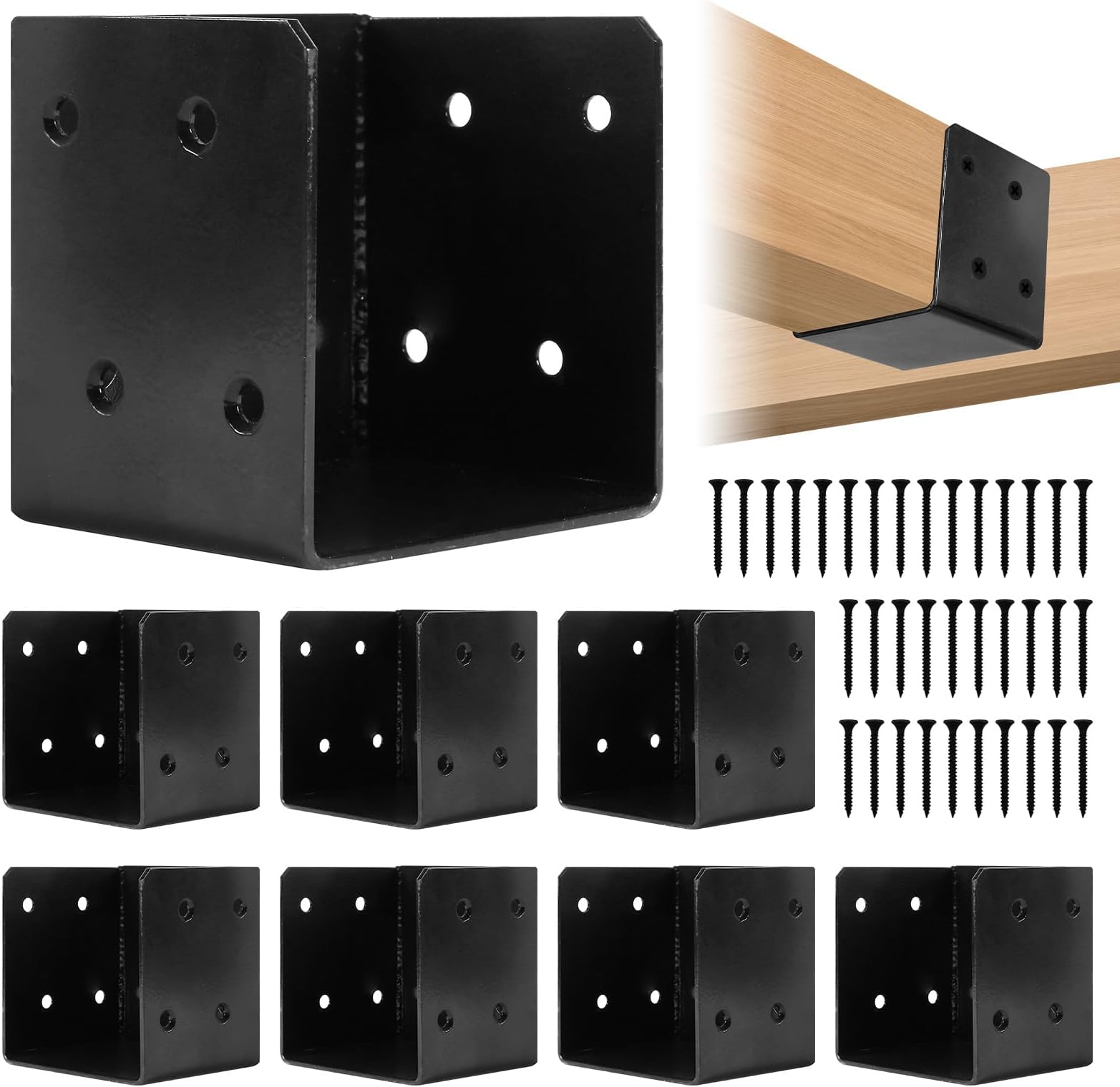 Amazon.com: Simpson Strong-Tie HU66 HU Galvanized Face-Mount Joist ...