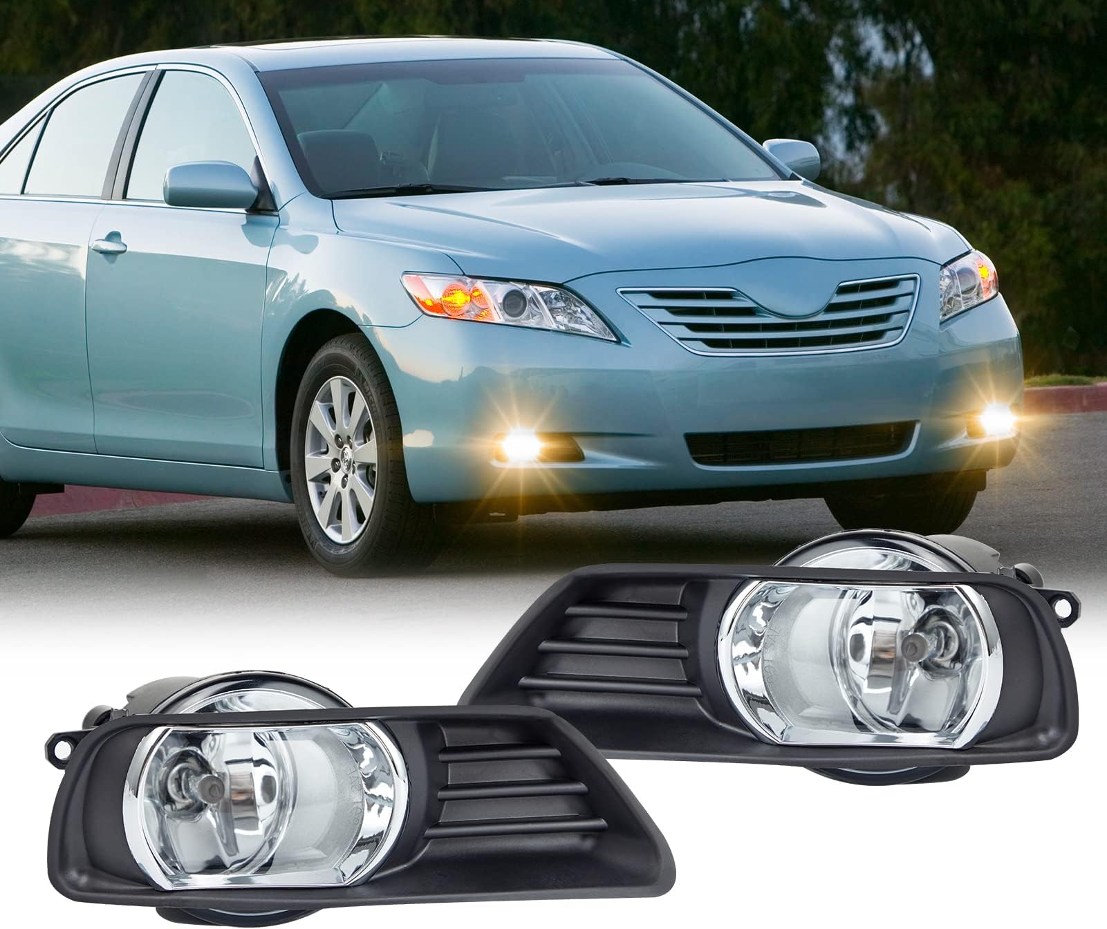Amazon.com: WEZEMLIGHT Fog Lights Assembly Replacement For 2006 2007 ...
