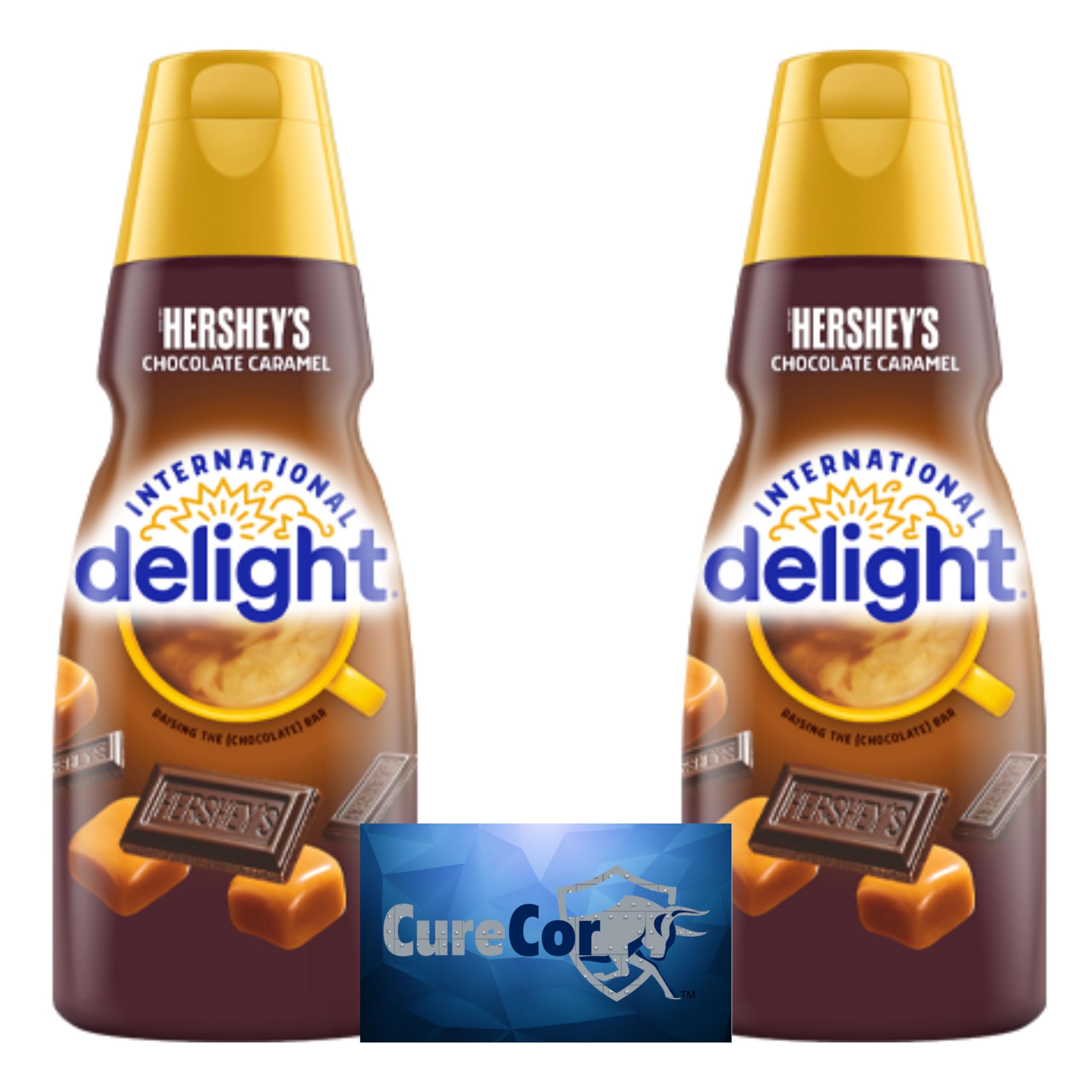Amazon.com: CURECOR International-Delight Liquid Coffee Creamer.- Two ...